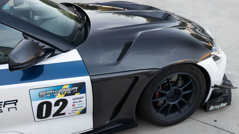 MK5 Supra Carbon Fiber Sybor Fenders - A90 / A91 – Agency Autoworks