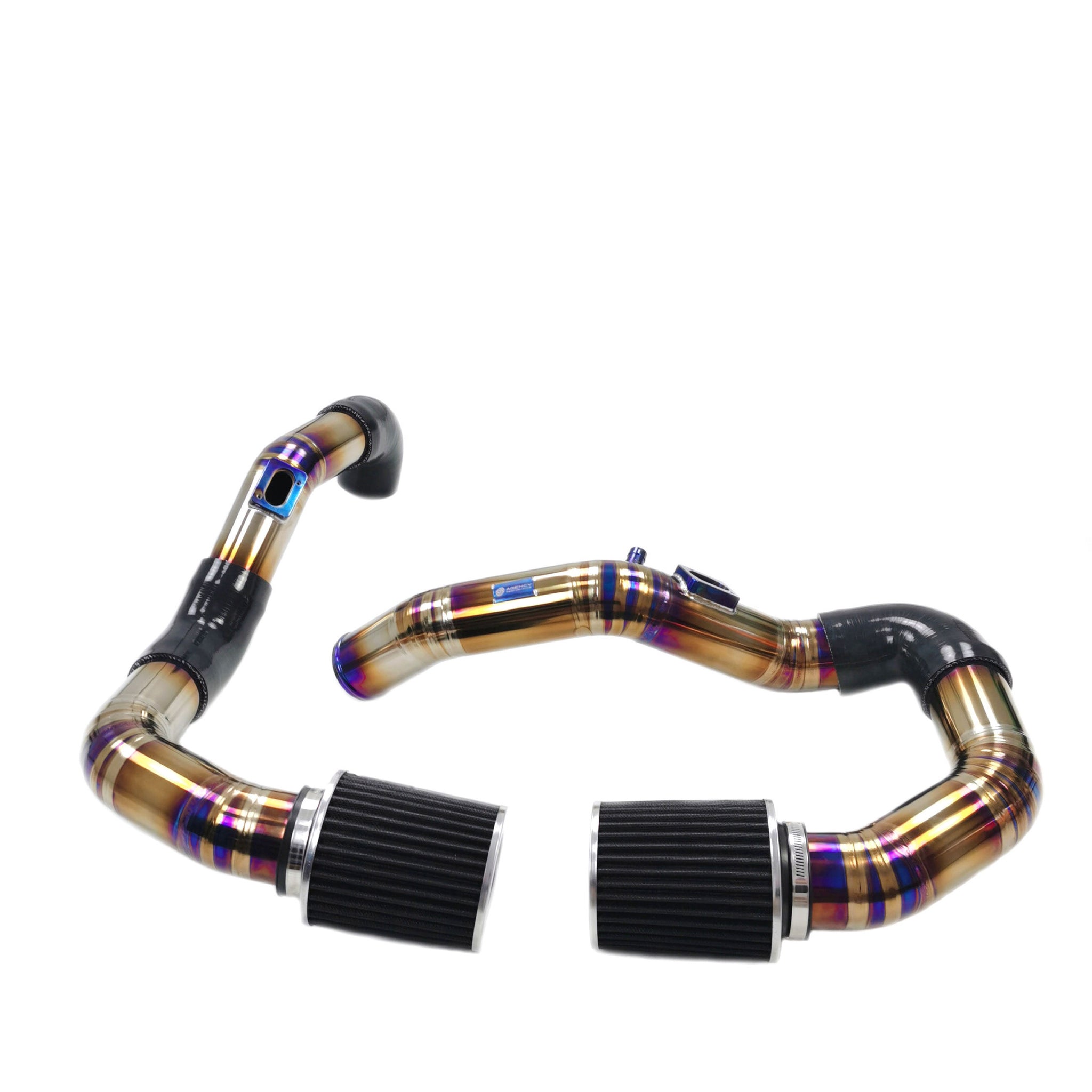 BMW S55 Titanium Front Mount Intakes - F80 M3 / F82/83 M4